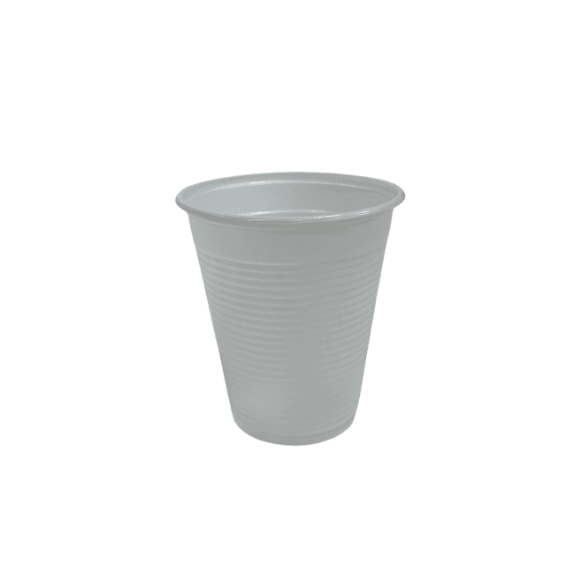 Copo Descartável Branco 180ml PS TotalPlast 2.500 unidades