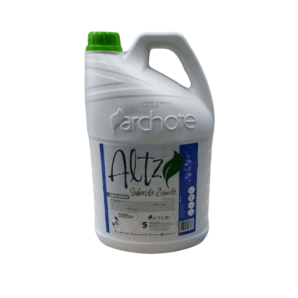 Sabonete Líquido Erva Doce Perolizado Archote Altz 5L