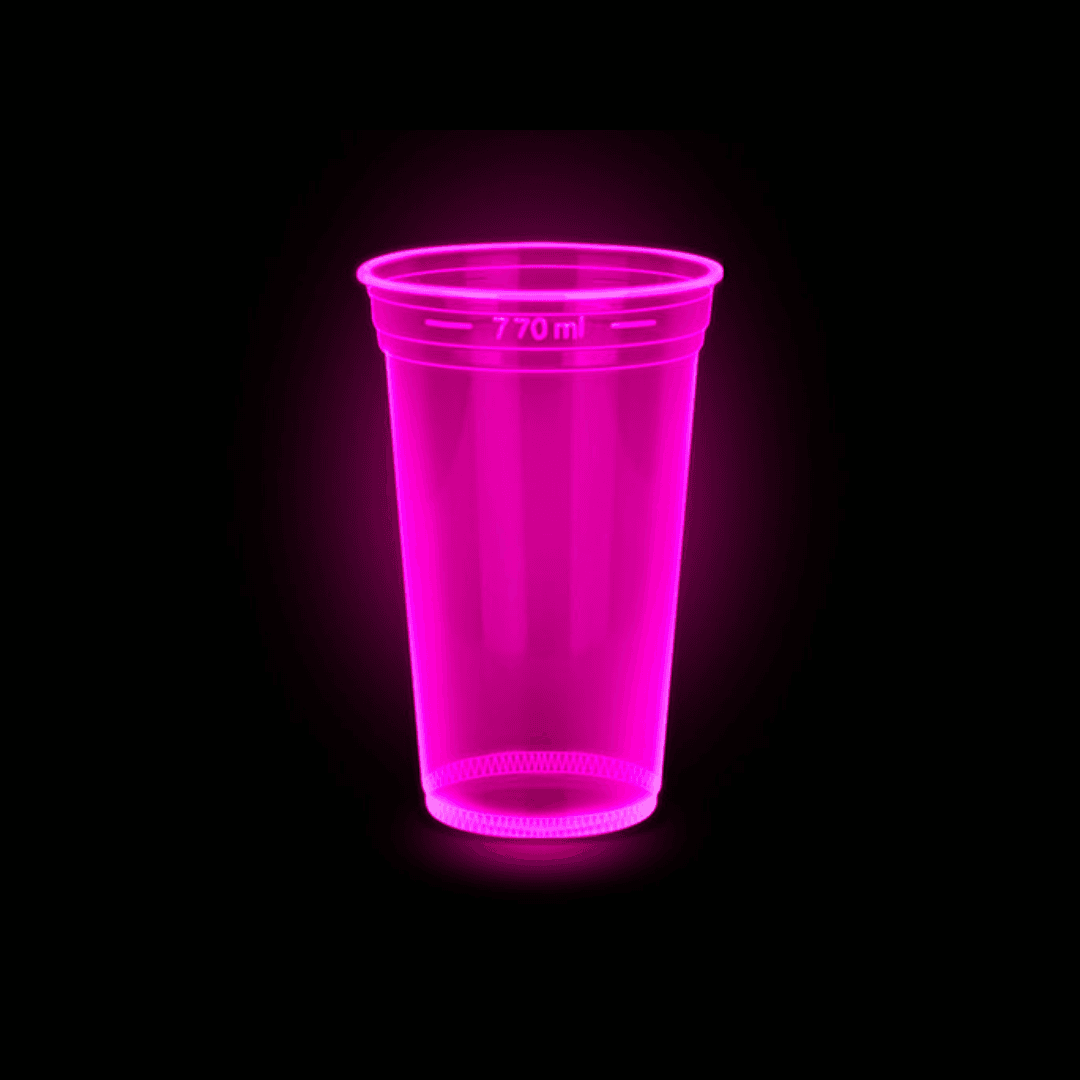 Copo 770ml Copaza PS Neon Rosa